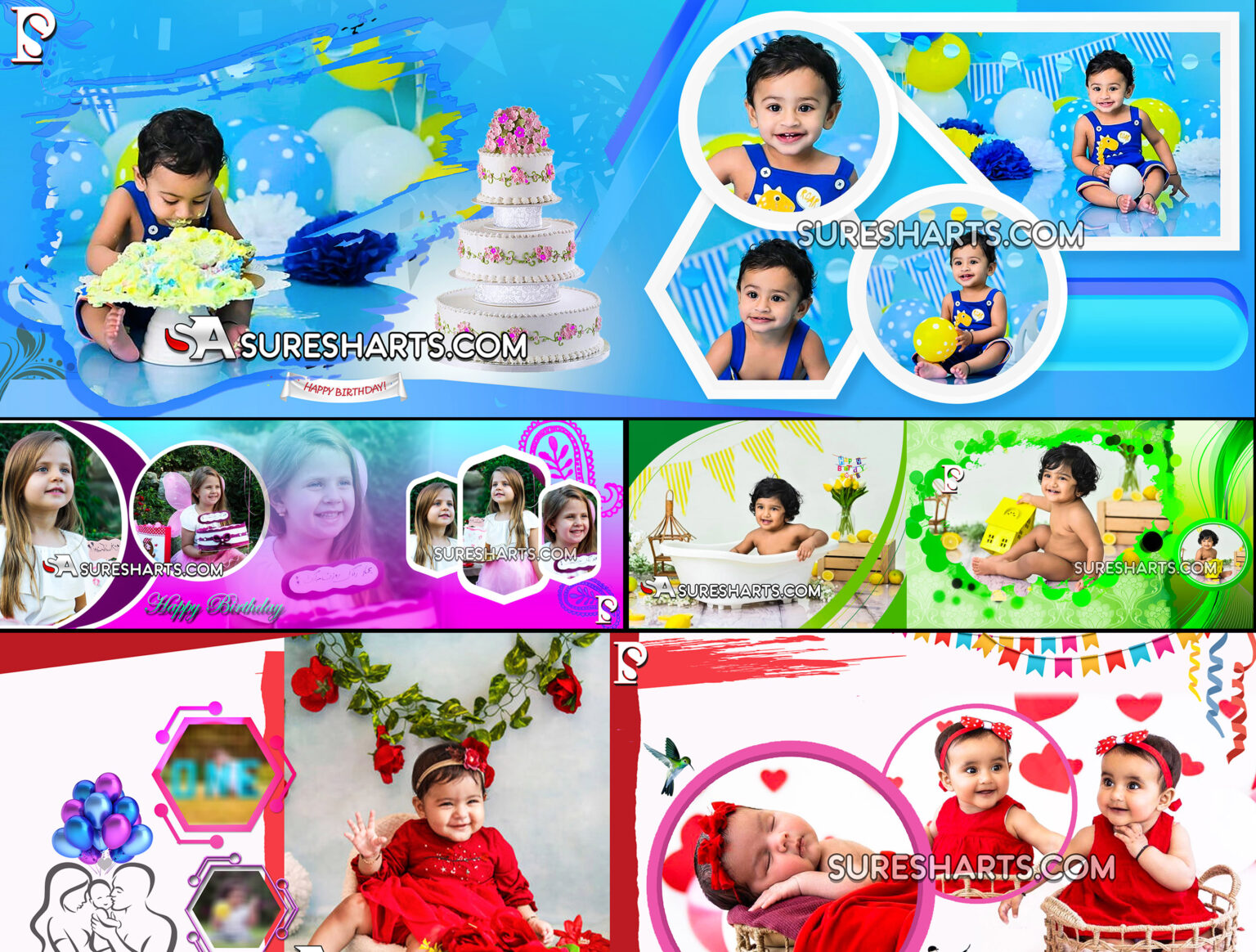Birthday PSD Design - PSDStore