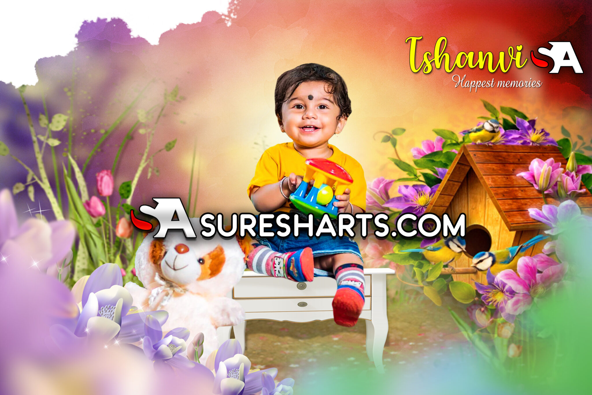 LATEST KIDS BIRTHDAY ALBUM PSDS -DOWNLOAD - PSDStore