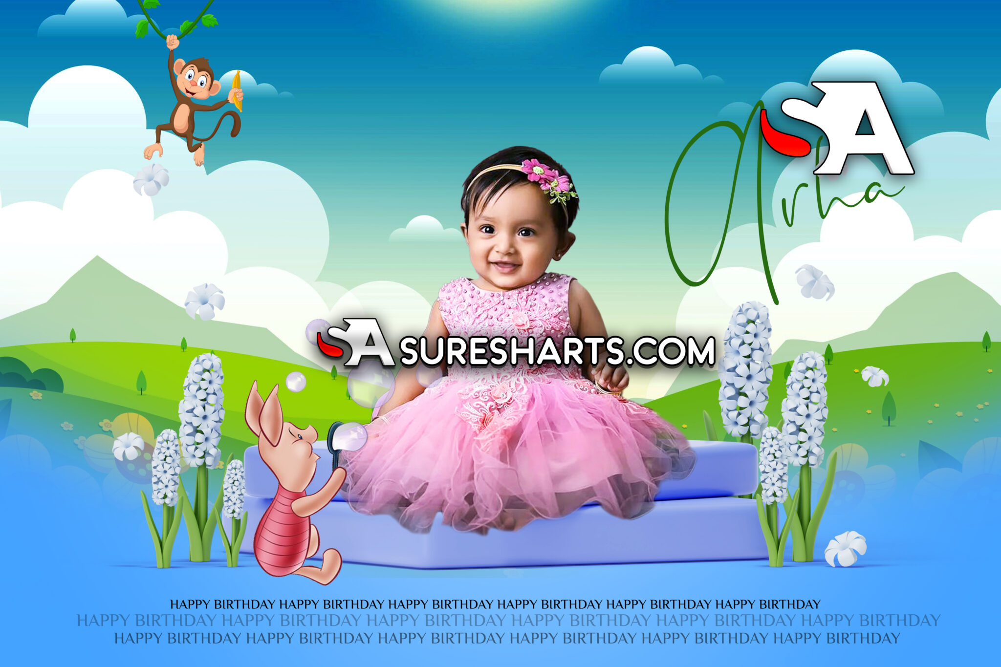 LATEST KIDS BIRTHDAY ALBUM PSDS -DOWNLOAD - PSDStore