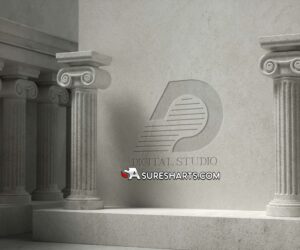 FREE DOWNLOAD – 3D WALL LOGO PSD MOCKUPS - PSDStore