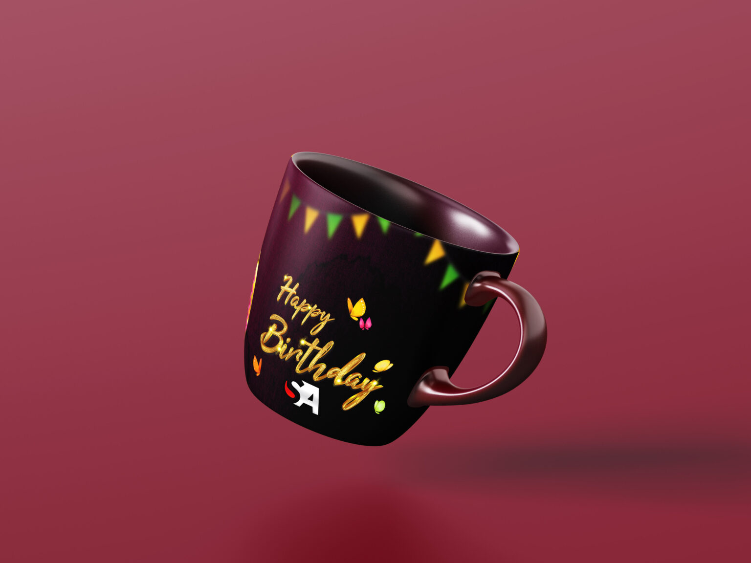 Birthday Mug Design Templates-Free Download - PSDStore