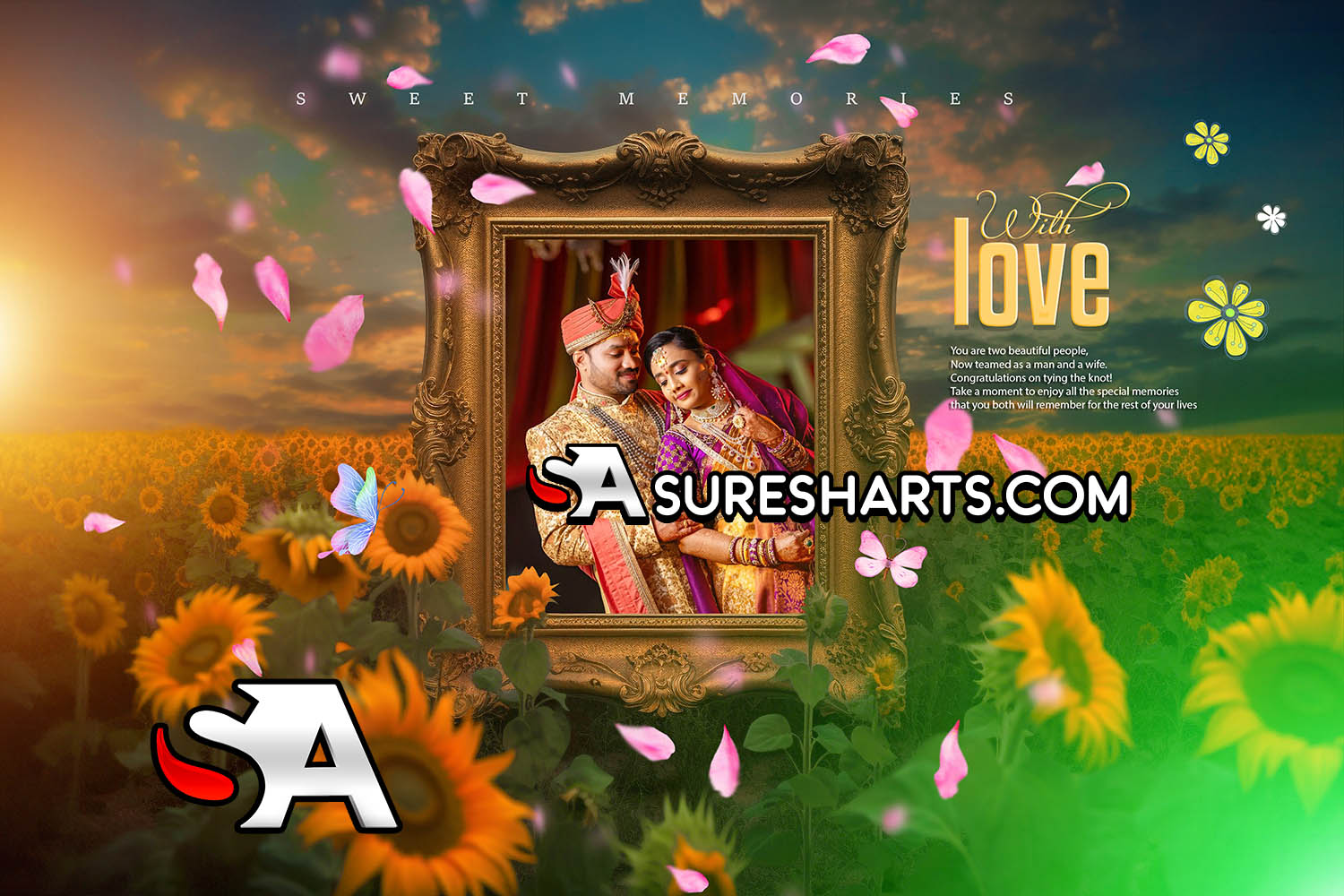 NEW WEDDING ALBUM-LATEST PSDS FOR FREE - PSDStore